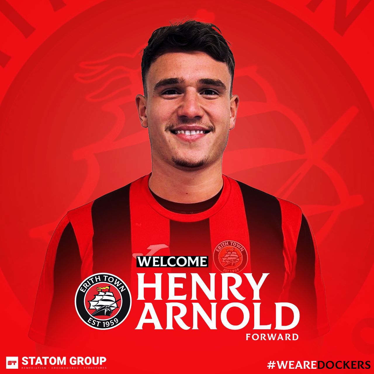 Erith Town sign exciting forward Henry Arnold – Erith Town FC